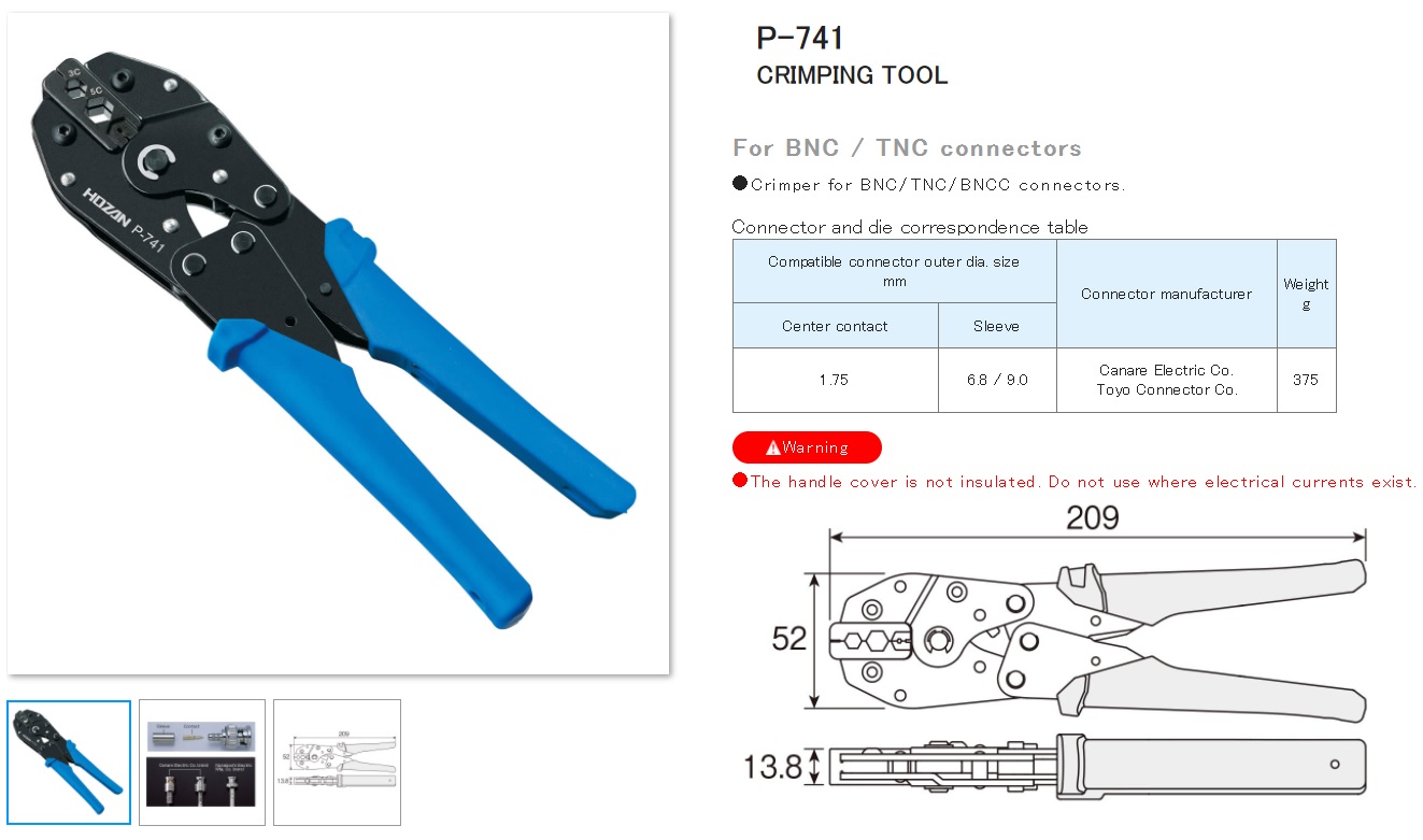 Ichiban Precision Sdn Bhd - Hozan - HOZAN CRIMPING TOOL